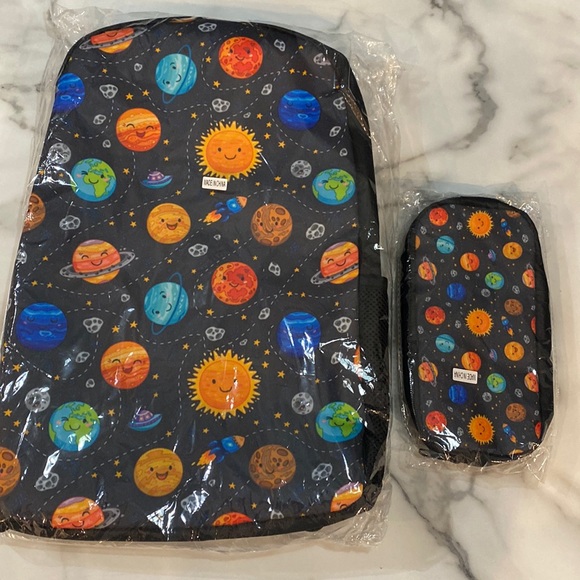 Accessories | New In Package Space Themed Backpack And Pencil Case ...